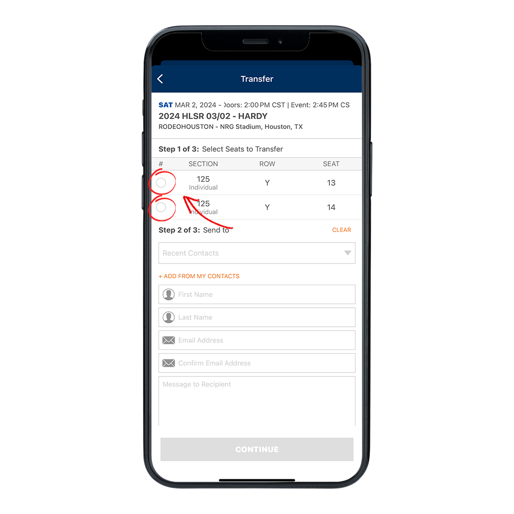 Mobile Ticket Guide - Houston Livestock Show and Rodeo