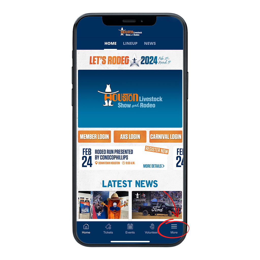 Mobile Ticket Guide - Houston Livestock Show and Rodeo
