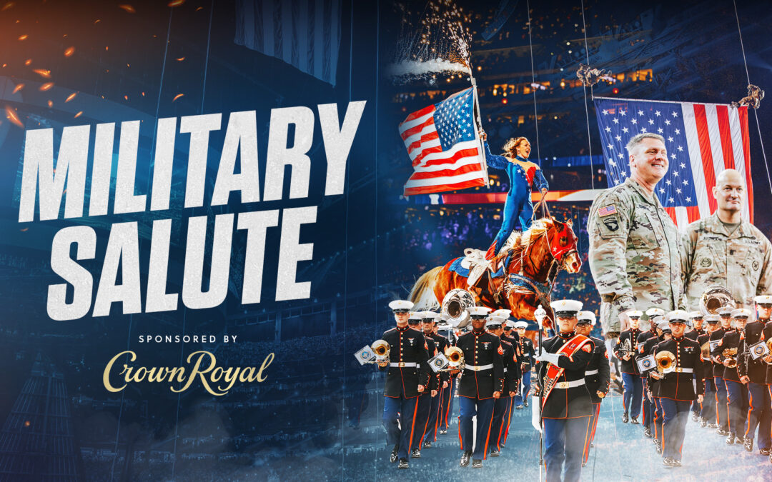 2024 Crown Royal Military Salute | Houston Livestock Show and Rodeo