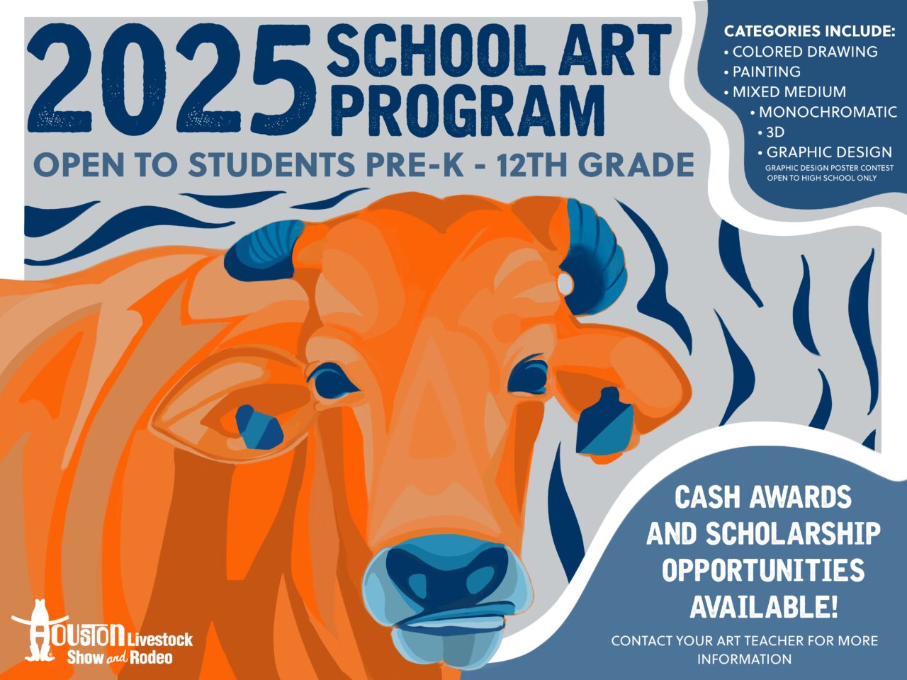 2024 Graphic Design Poster Contest results | Houston Livestock Show and ...