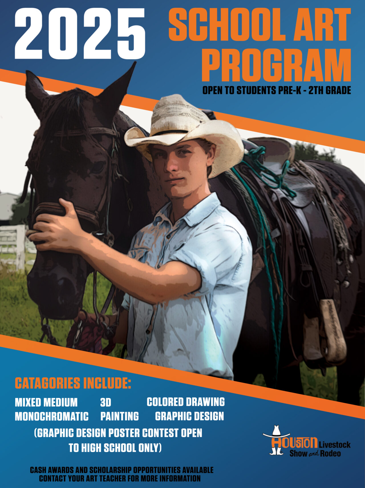 2024 Graphic Design Poster Contest results | Houston Livestock Show and ...