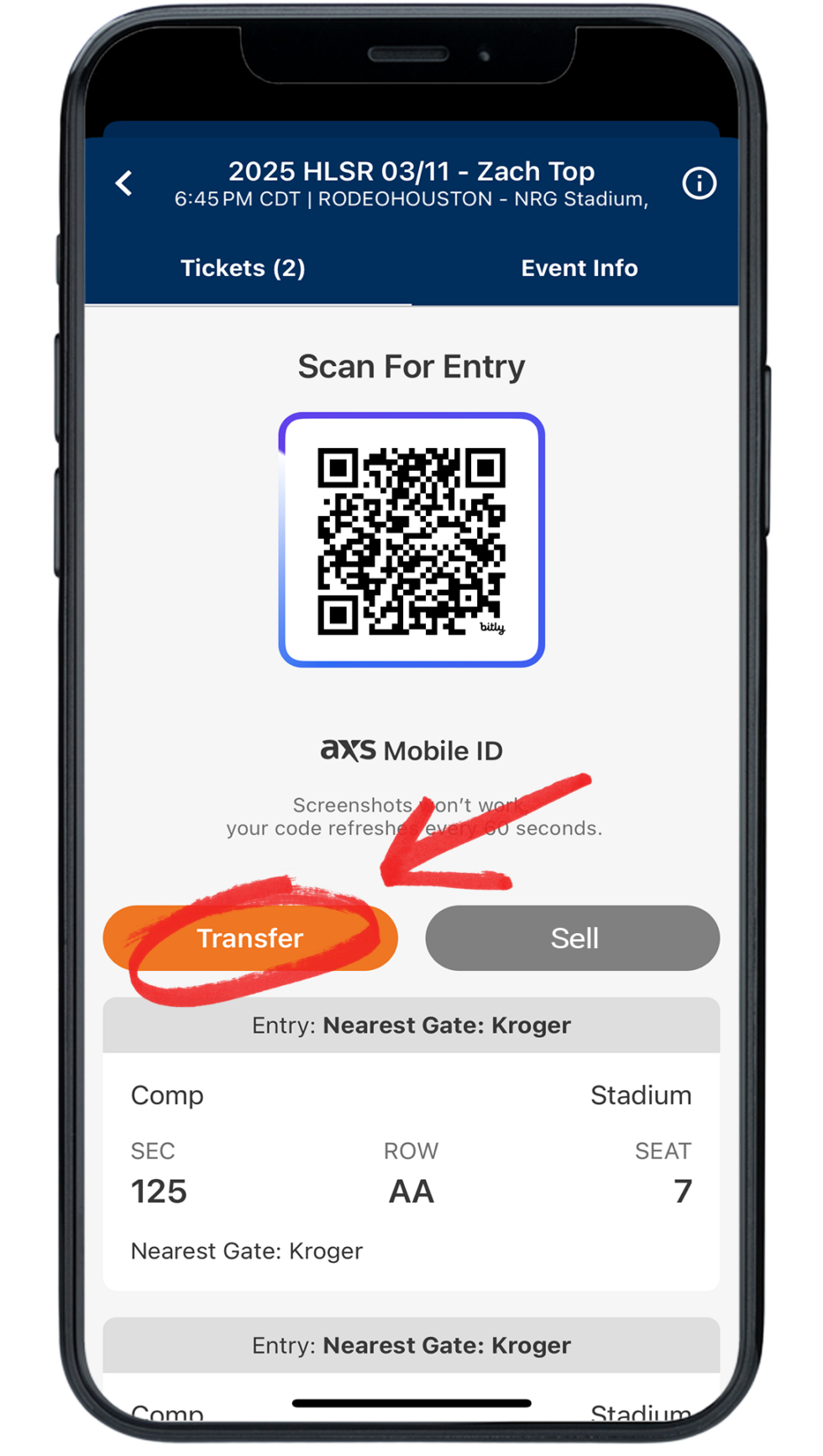 Mobile Ticket Guide | Houston Livestock Show and Rodeo