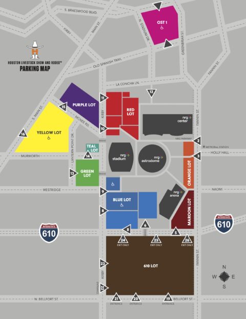 Parking & Transportation | Houston Livestock Show and Rodeo