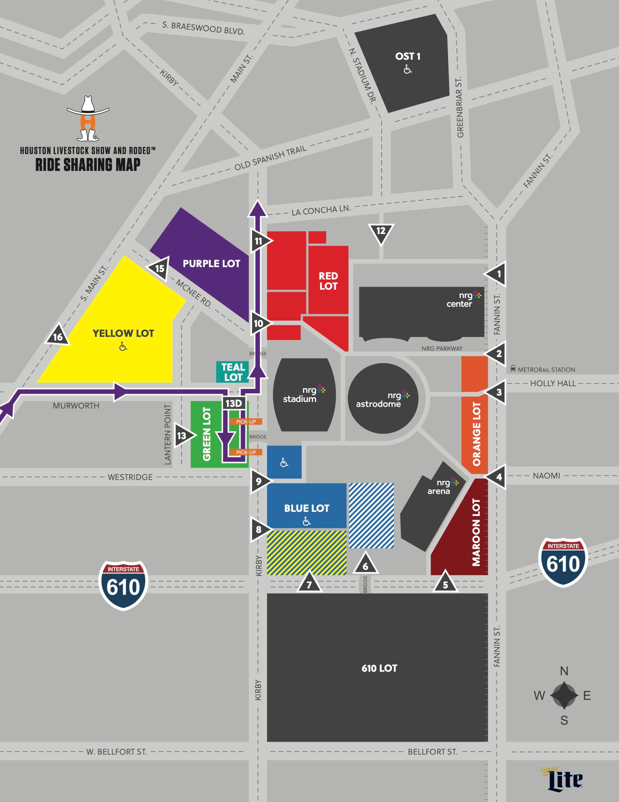 Parking & Transportation - Houston Livestock Show and Rodeo
