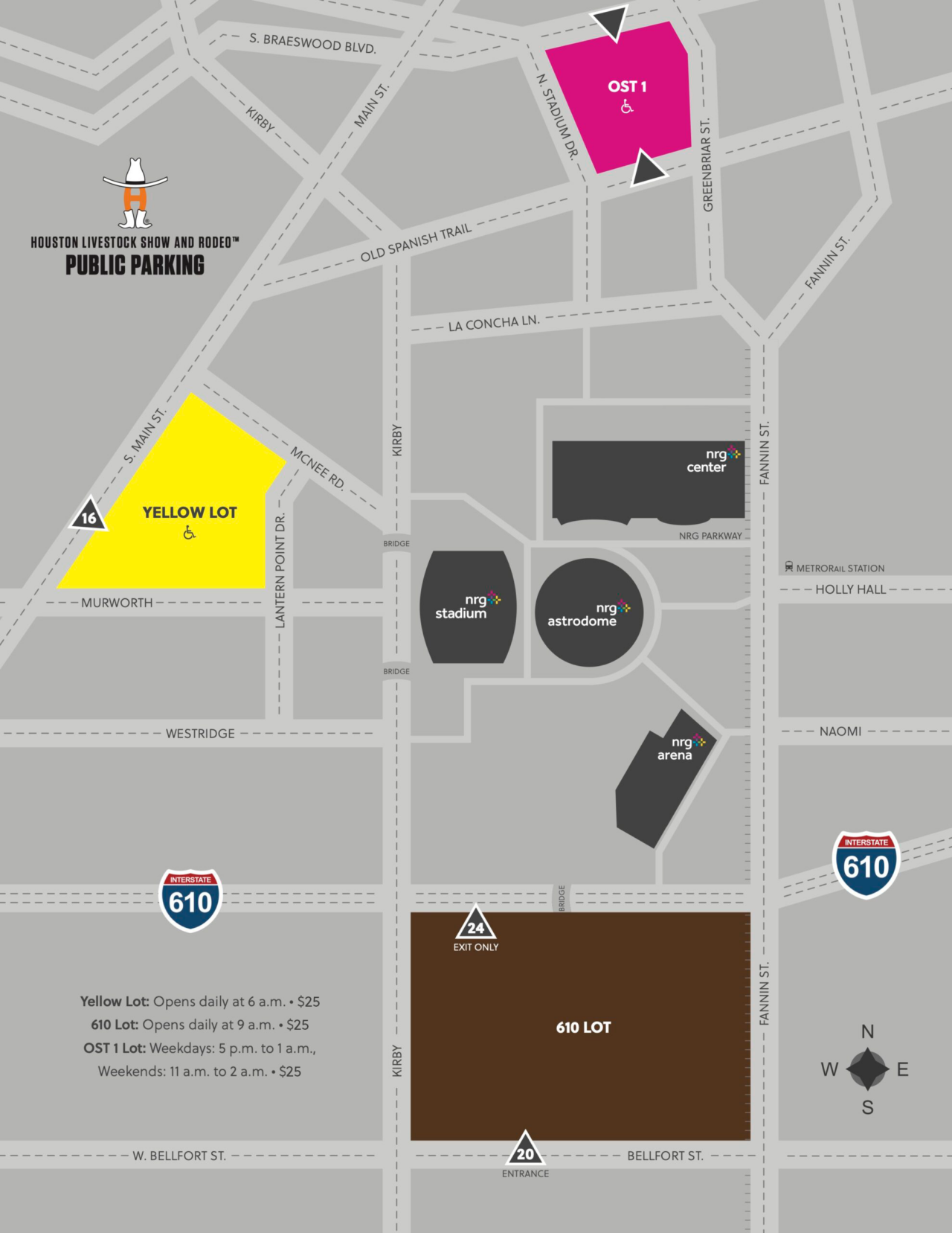 Parking & Transportation | Houston Livestock Show and Rodeo