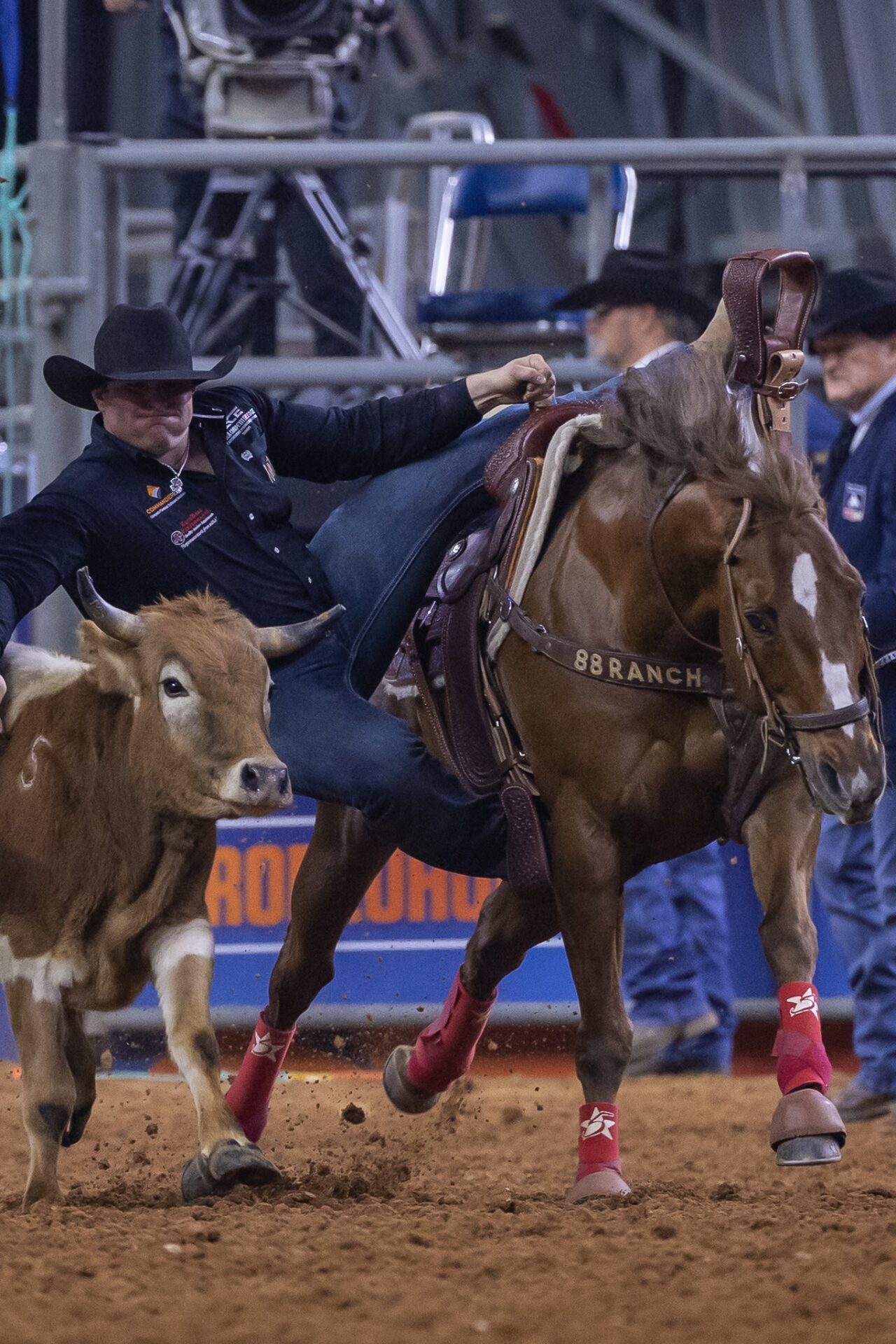Advancements | Steer Wrestling - Houston Livestock Show and Rodeo