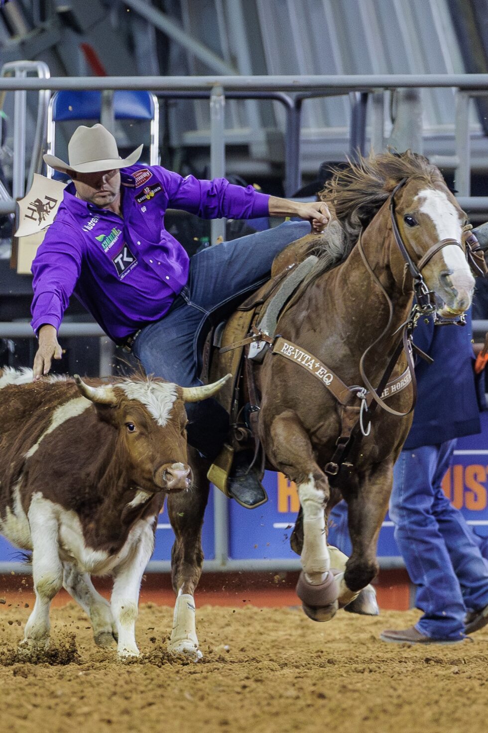 Advancements | Steer Wrestling - Houston Livestock Show and Rodeo