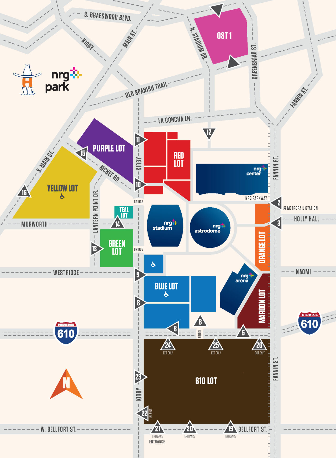 Parking & Transportation | Houston Livestock Show and Rodeo